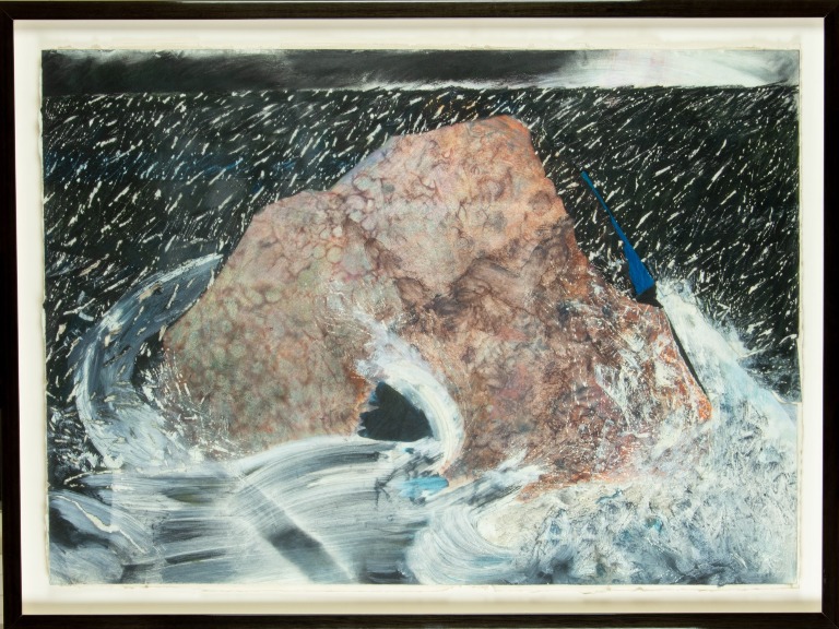 Noreen Mallory - Rock in rainstorm, 1987 | Uplands Auction 2021 ...