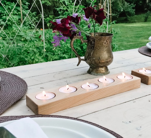 Tea Light Centerpiece | Bienvenue à l’encan virtuel au profit des ...