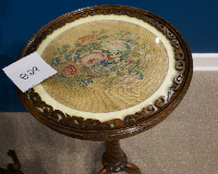 Side Tables, Needlepoint tops | Bring & Bid 2021 – 25th Anniversary ...