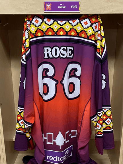 Nick Rose #66 Goalie Jersey | Toronto Rock Lacrosse Indigenous Heritage ...