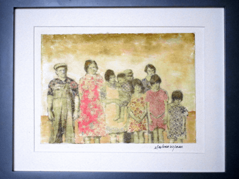 "Flour Sack Family" by Marlena Wyman | Fundraiser to Help Rebuild ...