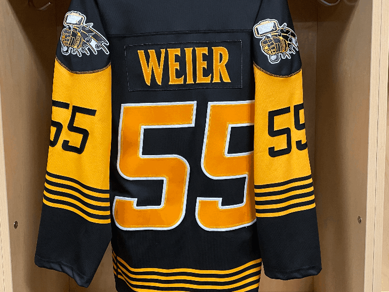 Chris Weier #55 Jersey | Toronto Rock Lacrosse 2023 Game Worn Jersey ...