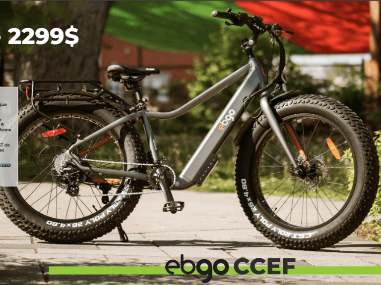 Vélo électrique EBGO CCEF | Encan – Classique de golf Les amis d’Elliot ...