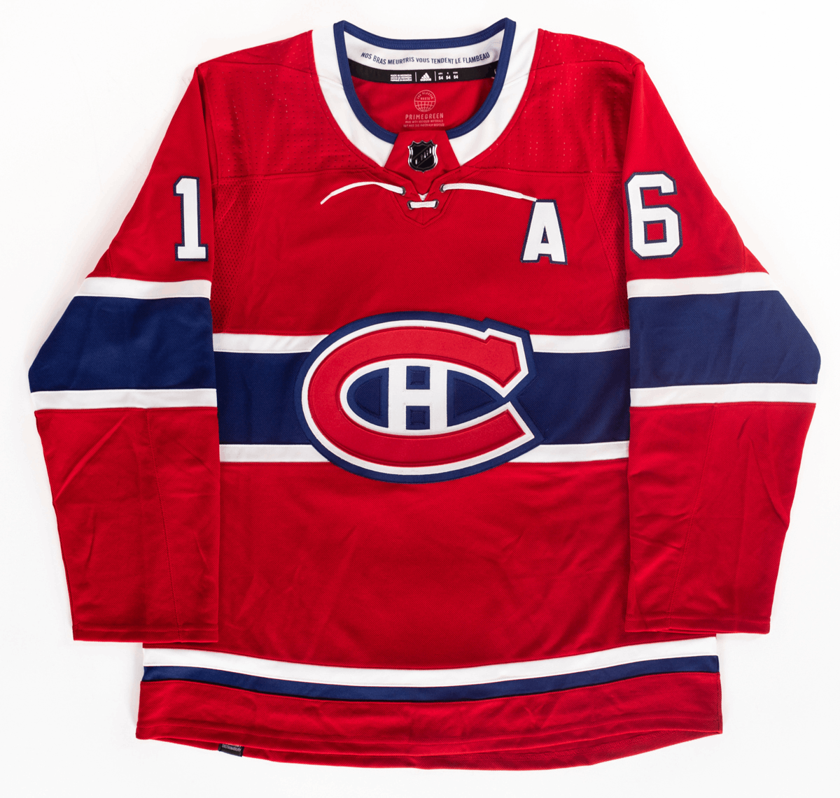 Elmer Lach Canadiens de Montréal- Chandail Autographié | Hommage au Dr ...