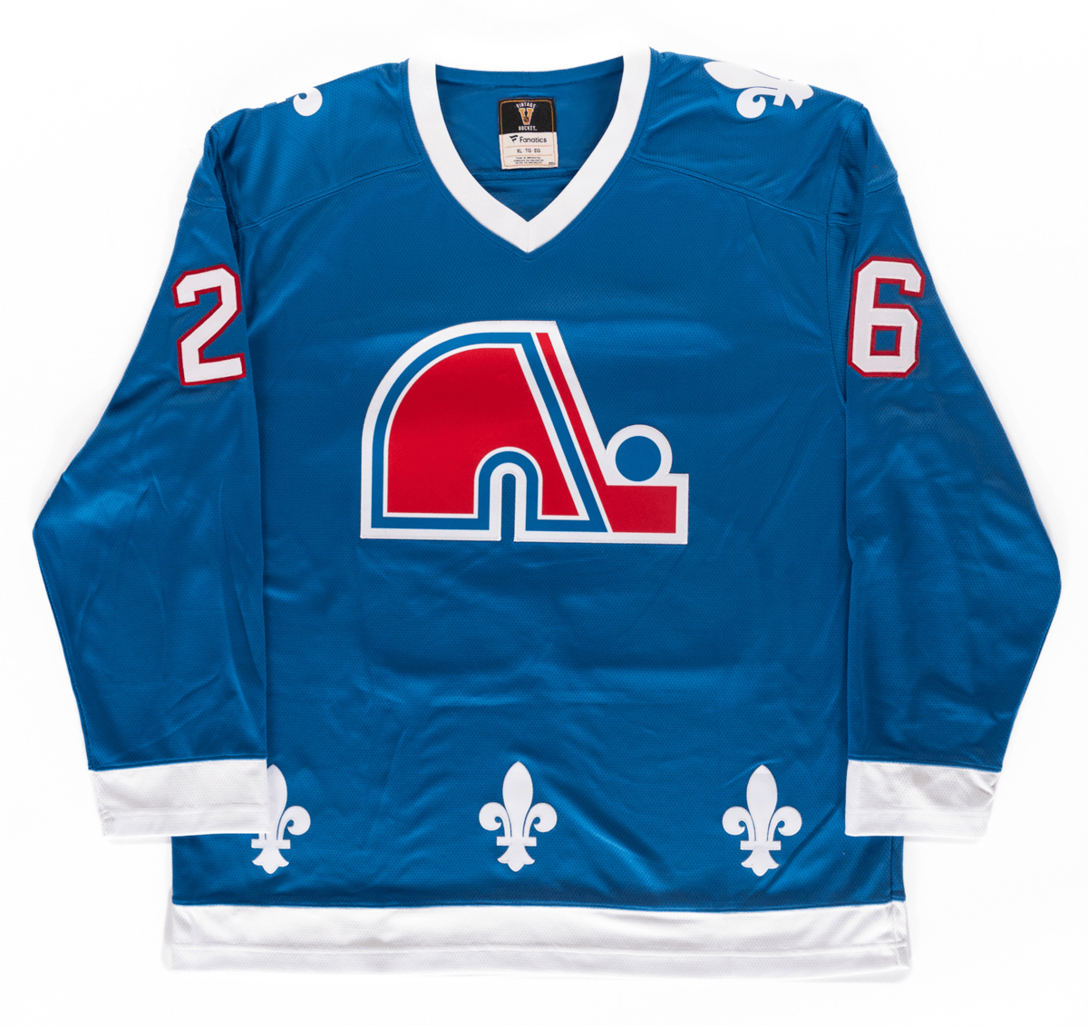 Peter Stastny Quebec Nordiques - Autographed Vintage Jersey | Tribute ...