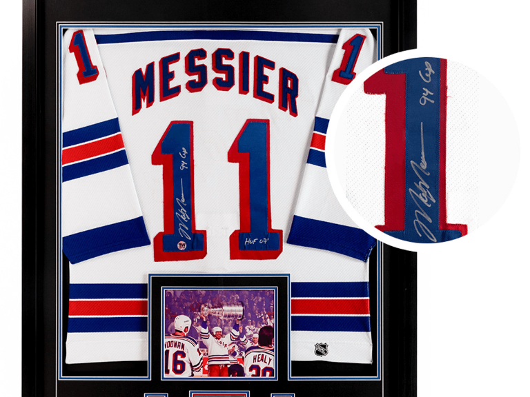 Mark Messier New York Rangers - Framed Jersey Display (35 “ x 42 ...