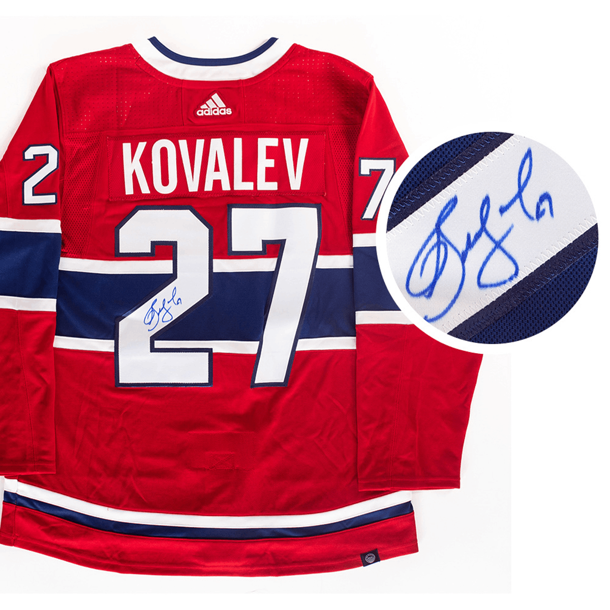 Alexei Kovalev Montreal Canadiens - Signed Jersey | Tribute to Dr ...