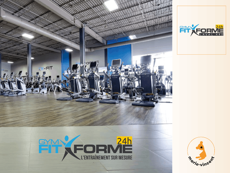 Abonnement OR Gym FitForme (3 mois) | Encan Marie-Vincent | Followmybid