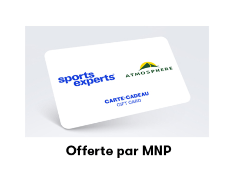 Carte-cadeau de 150$ chez Sports Experts | Encan des fêtes de la ...