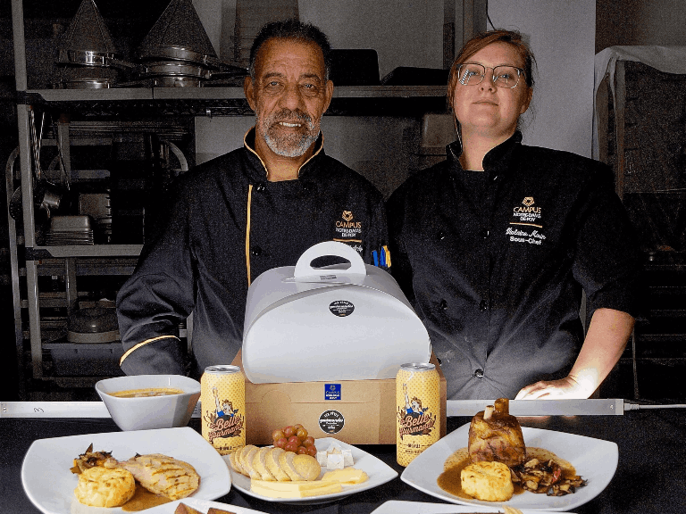 Boîte gastronomique préparée par le Chef Aly | Encan des fêtes de la ...