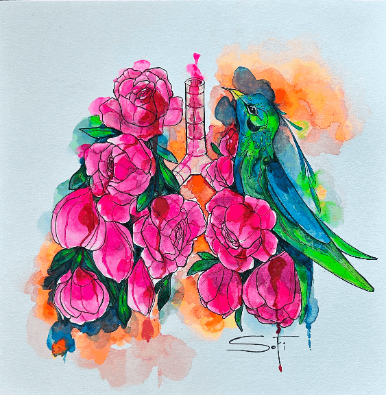 Oeuvre 'Les poumons de la dernière chance' | Fondation HIPPO | Followmybid