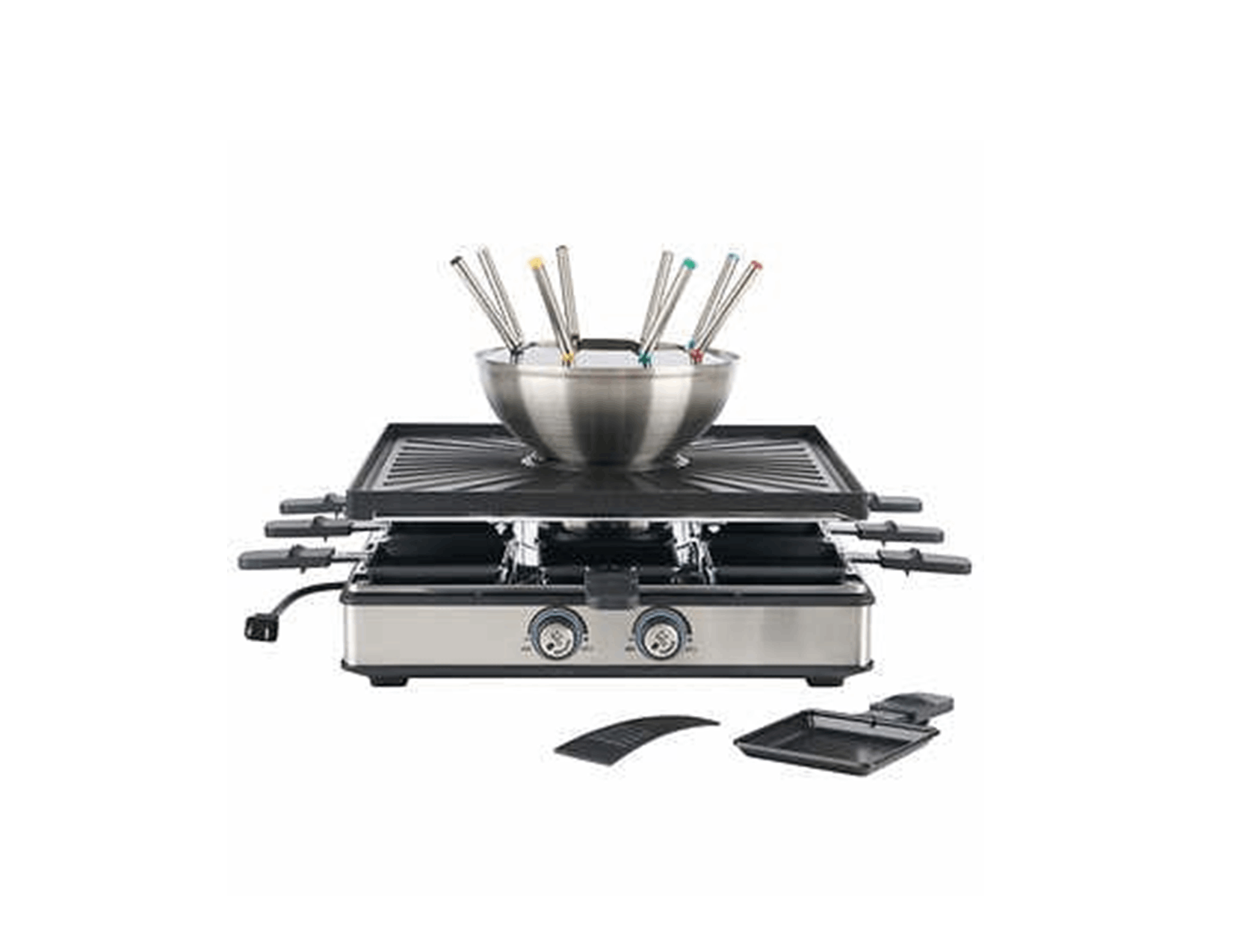 Ensemble de gril raclette & fondue électrique | Trudeau | Encan de Noël ...