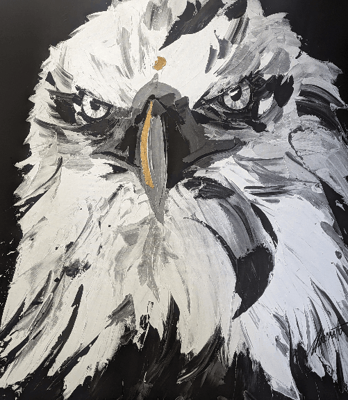 L'Aigle Barack - oeuvre de Mario Adornetto | L'Aigle Barack de Mario ...