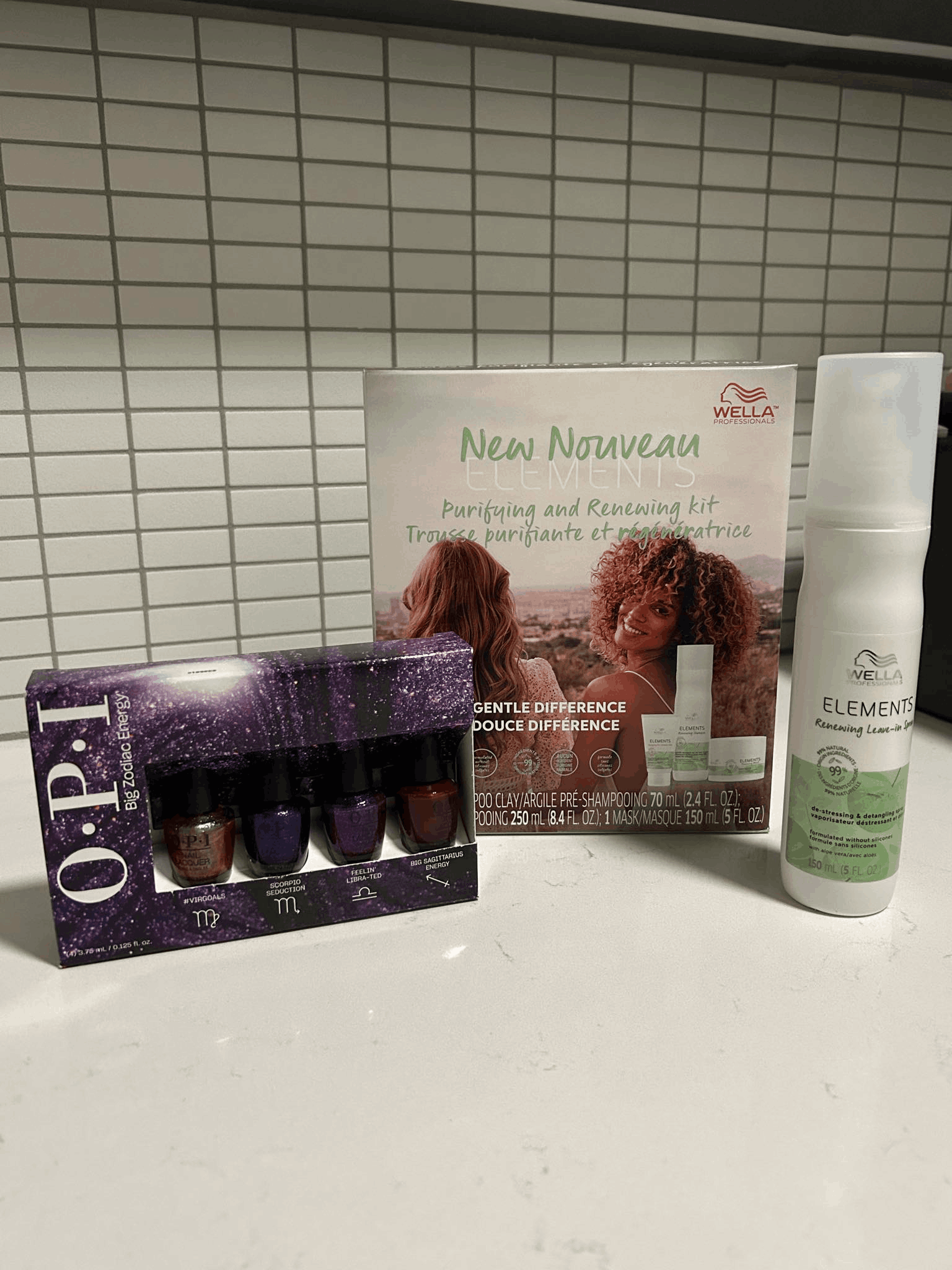 Coffret Wella Elements & OPI | Centraide PPEC 6 - Stephane Fallu ...