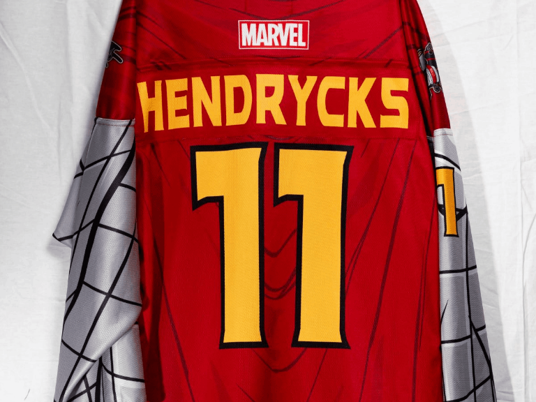 Tyler Hendrycks #11 Jersey | Toronto Rock Marvel Super Hero™ Night ...