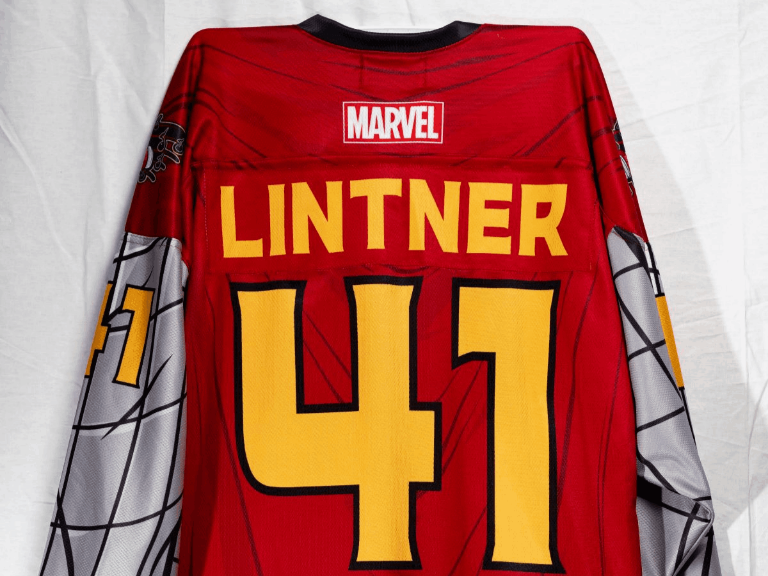 Dan Lintner #41 Jersey | Toronto Rock Marvel Super Hero™ Night Auction ...