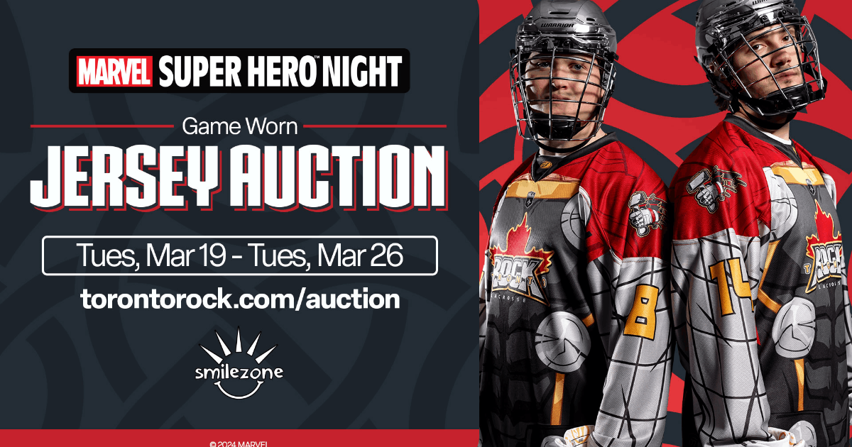 Home | Toronto Rock Marvel Super Hero™ Night Auction | Followmybid
