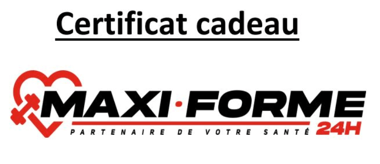 Abonnement pour entraînement en salle durée un an offert par Maxi-Forme ...