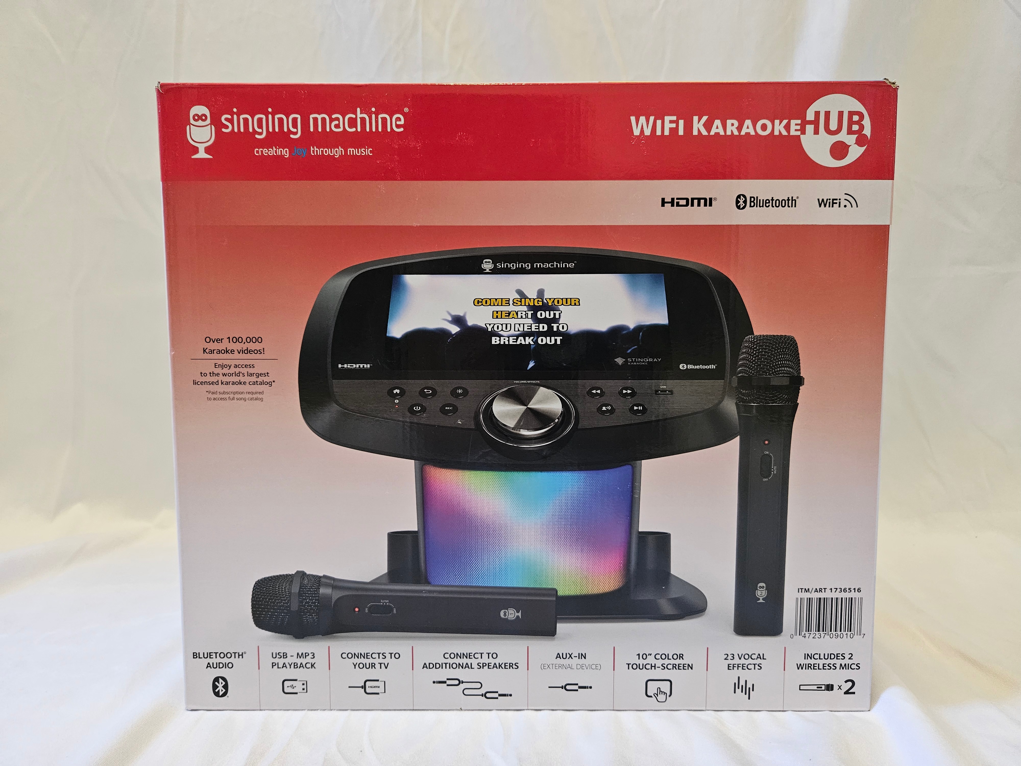 Stingray - Machine de Karaoké WI-FI KARAOKE HUB | 35ème anniversaire de la SQS | Followmybid