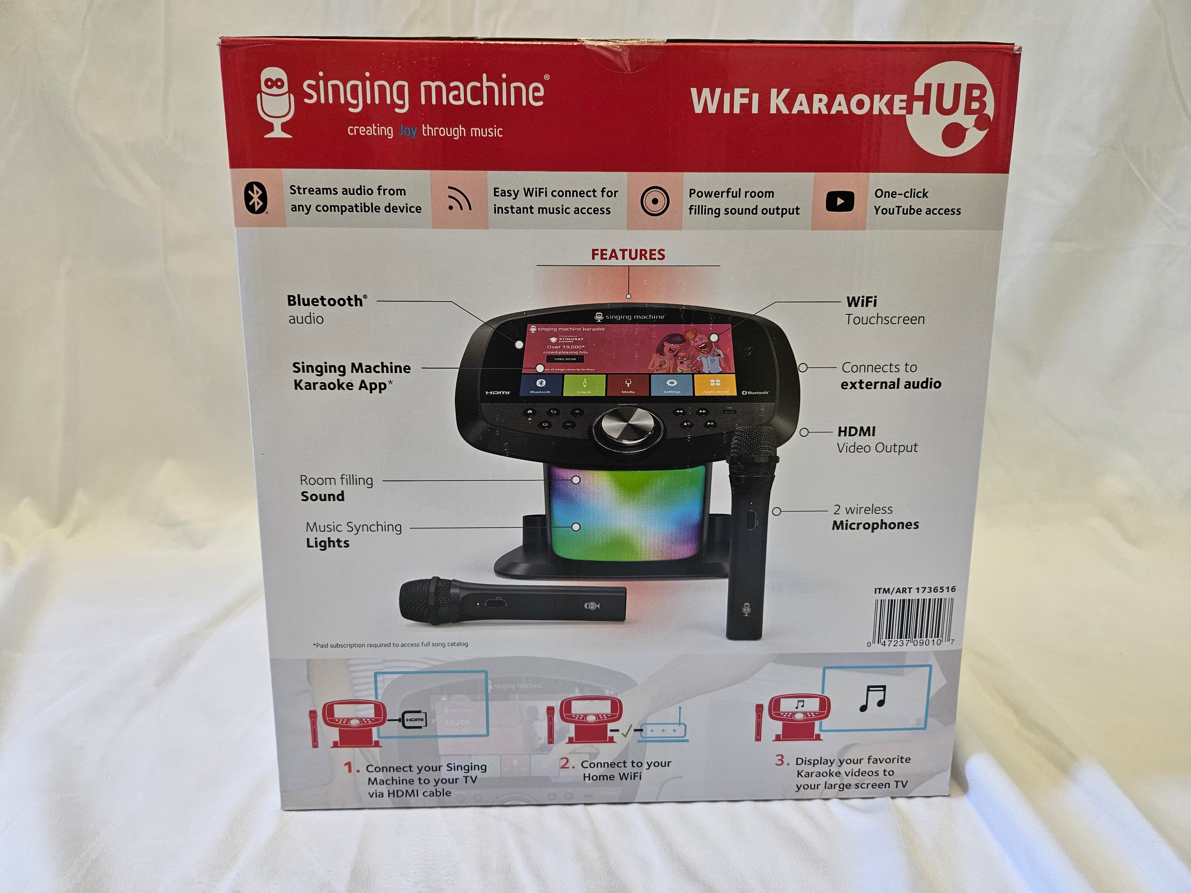 Stingray - Machine de Karaoké WI-FI KARAOKE HUB | 35ème anniversaire de la SQS | Followmybid