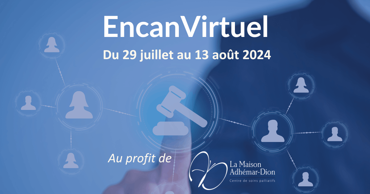 Lots de l'encan | Encan virtuel La Maison Adhémar-Dion | Followmybid